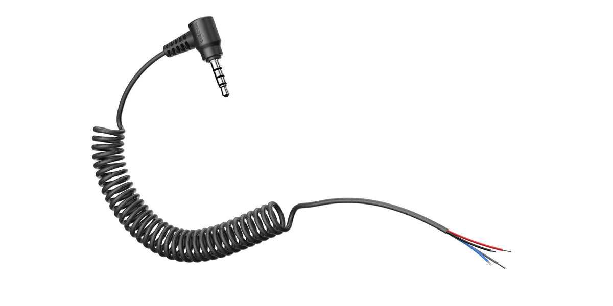 2-way Radio Cable with an Open End for Tufftalk | Sena Industrial US